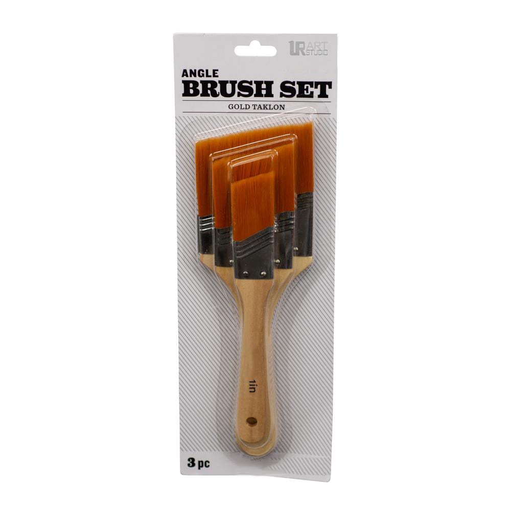 BIG ANGLED BRUSH SET - UrArtStudio
