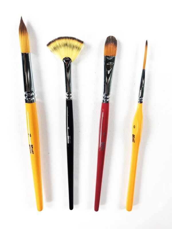 Understanding Filbert and Fan Brushes: Anatomy, Uses, and Tips for ...