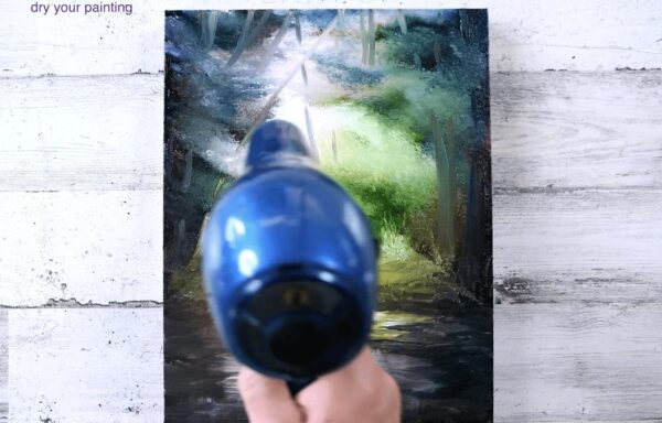 12 STEP CREATING BEAUTIFUL MISTY LANDSCAPE IN BRIGHT SUNSHINE - UrArtStudio