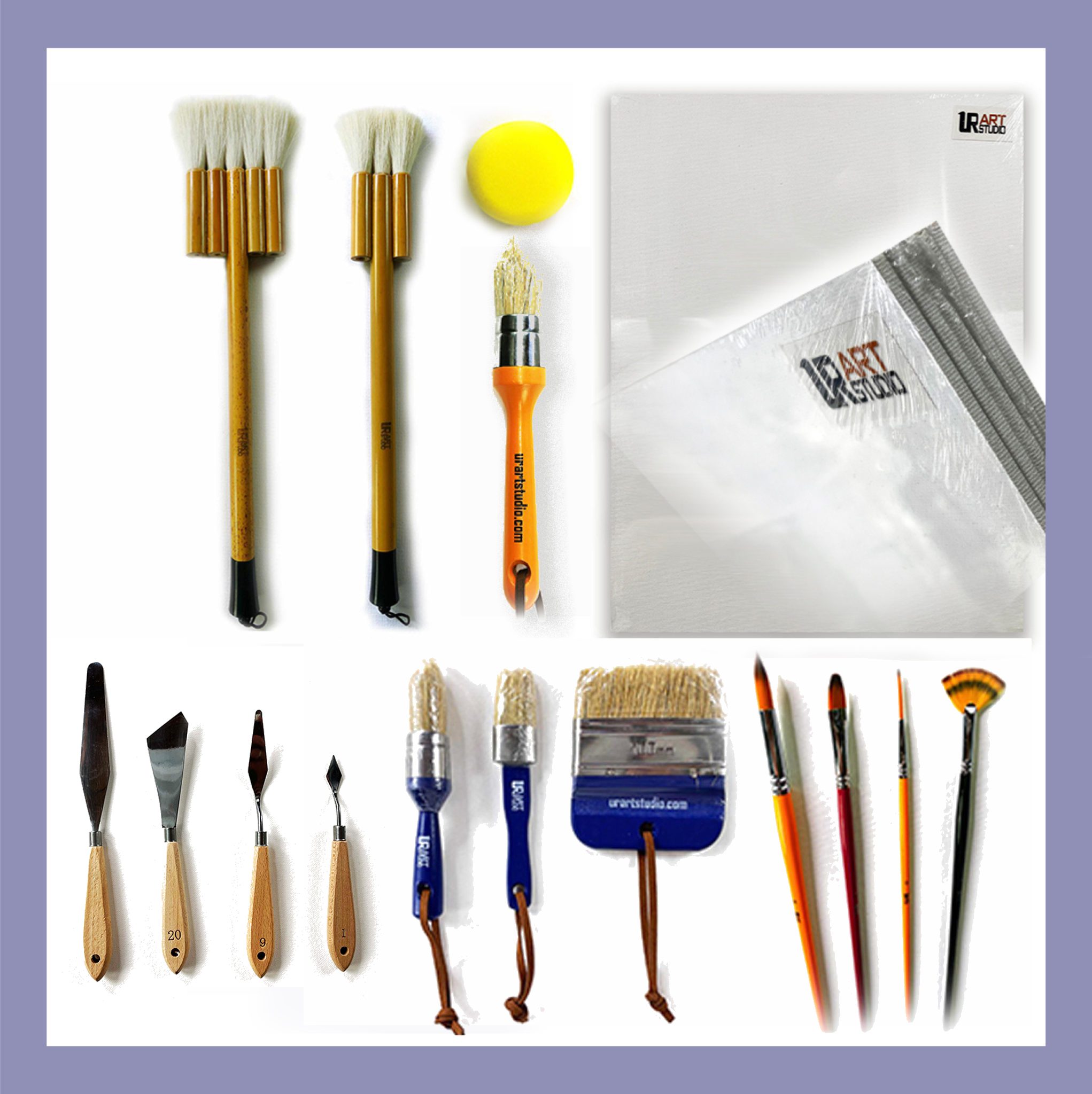 23 PAINT BRUSH COLLECTION SET – UrArtStudio