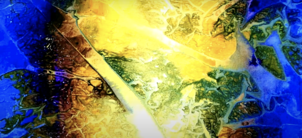 WATER SPLASH PLASTIC WRAP ACRYLIC EFFECT - UrArtStudio