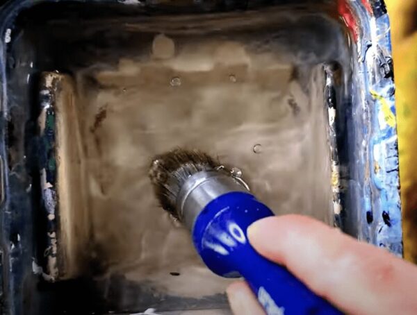 WATER SPLASH PLASTIC WRAP ACRYLIC EFFECT - UrArtStudio