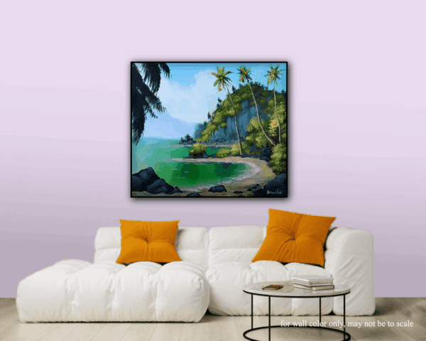 Paradise Island | Landscape Painting | Easy for Beginners | Acrylics ...