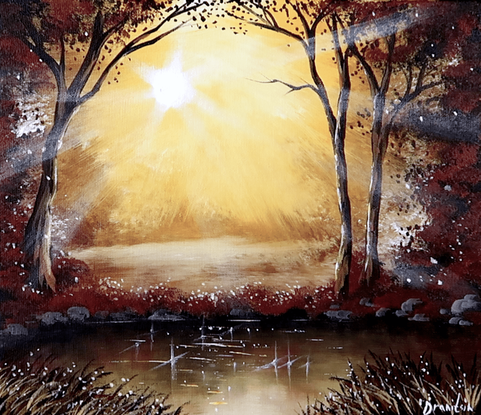 Acrylic Landscape Painting Tips and Techniques: Making Art Easy for ...