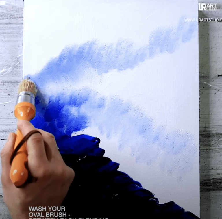 Step by Step Narrated Painting Video Guide for 'Flying Eagle' Painting ...