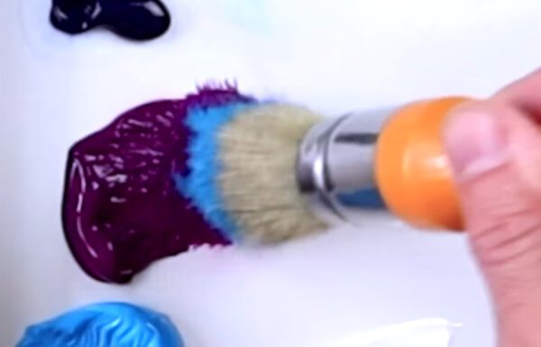 Bowing to the Moon: step by step acrylic landscape painting tutorial ...