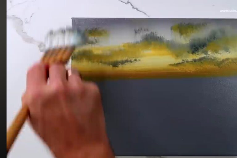 FADING LIGHT | STEP BY STEP PAINTING GUIDE - UrArtStudio