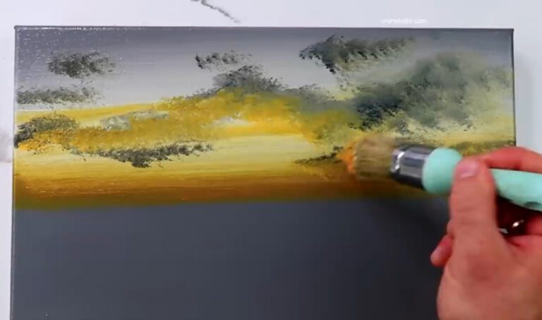 FADING LIGHT | STEP BY STEP PAINTING GUIDE - UrArtStudio