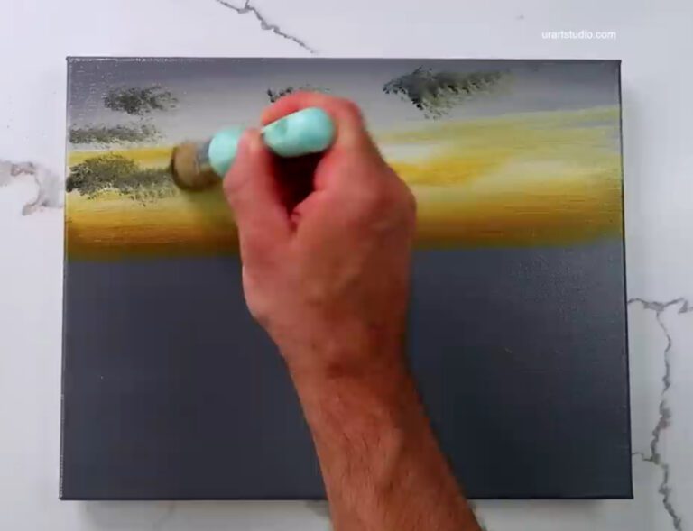 FADING LIGHT | STEP BY STEP PAINTING GUIDE - UrArtStudio