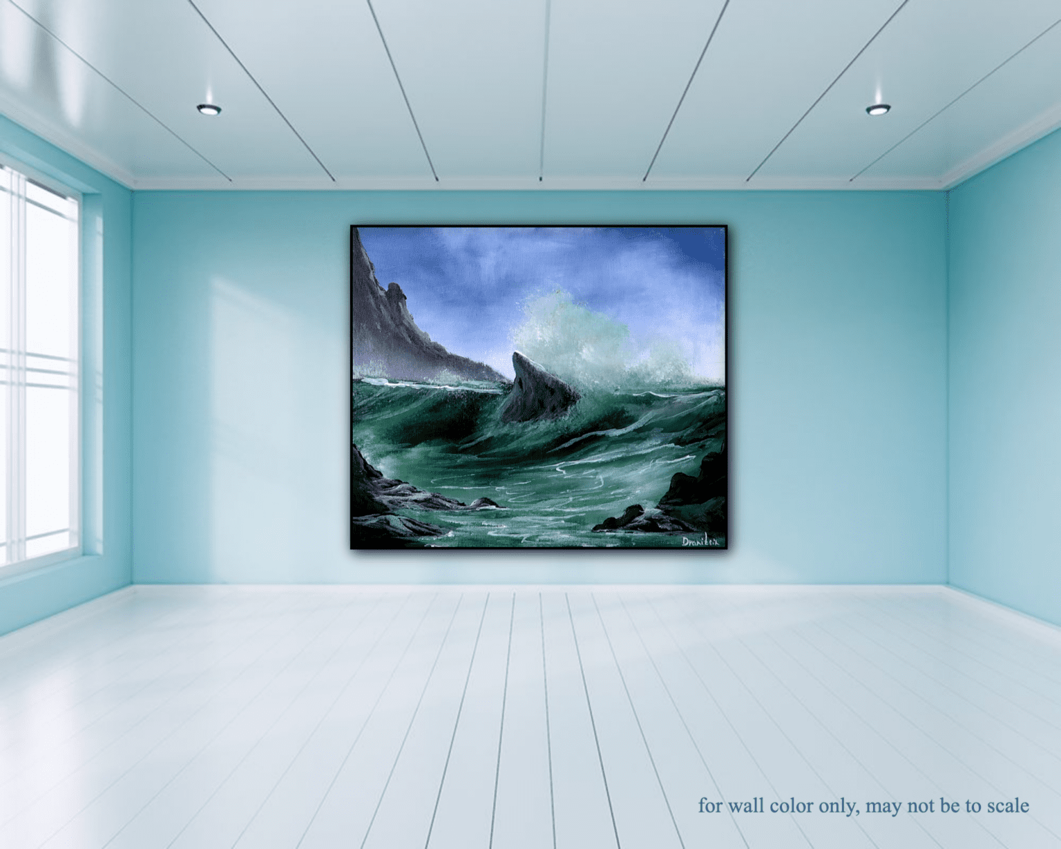 Ocean Swell: Step-by-Step Acrylic Painting Technique | Easy for ...